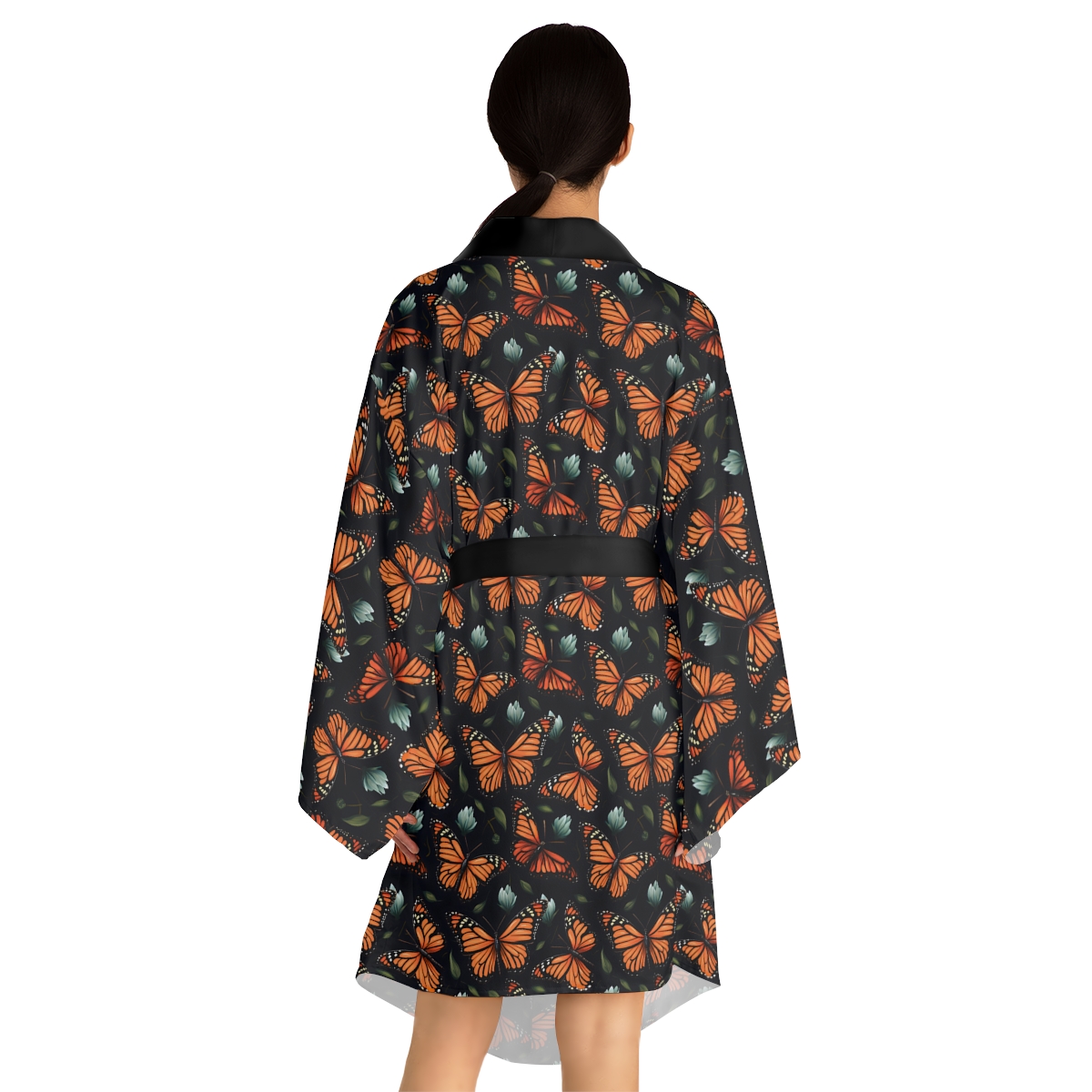 Monarch Butterfly Kimono Robe | Ento Store