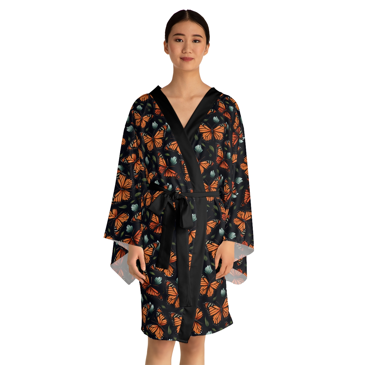 Monarch Butterfly Kimono Robe | Ento Store